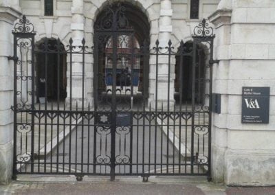 Wrought Iron Metal Victorian Gate Repair & New Arch, Holland Park ...