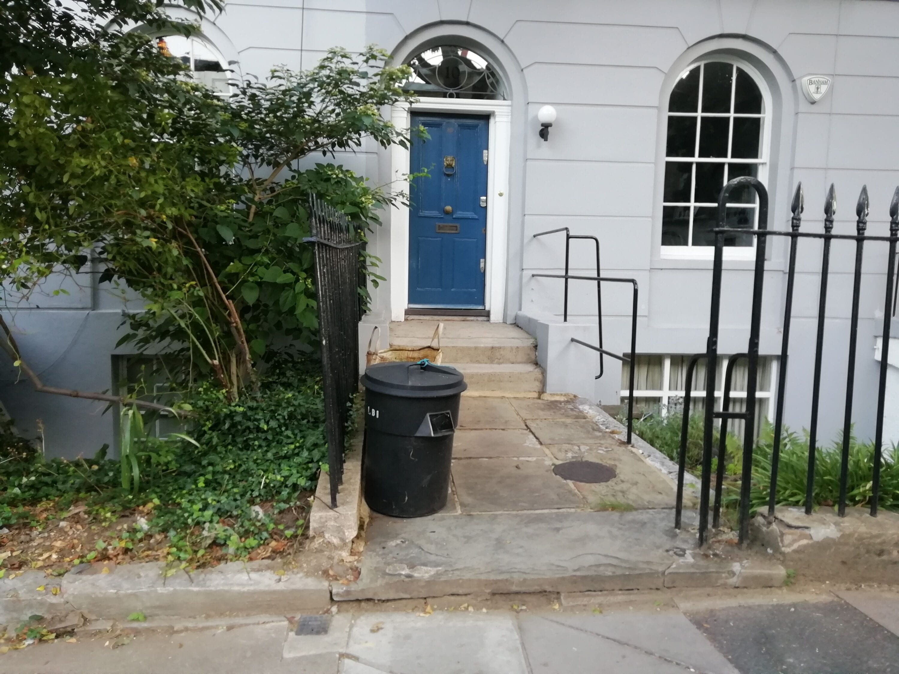 New Gate, Gate Column, Backstays and Railings, Canonbury, London N1