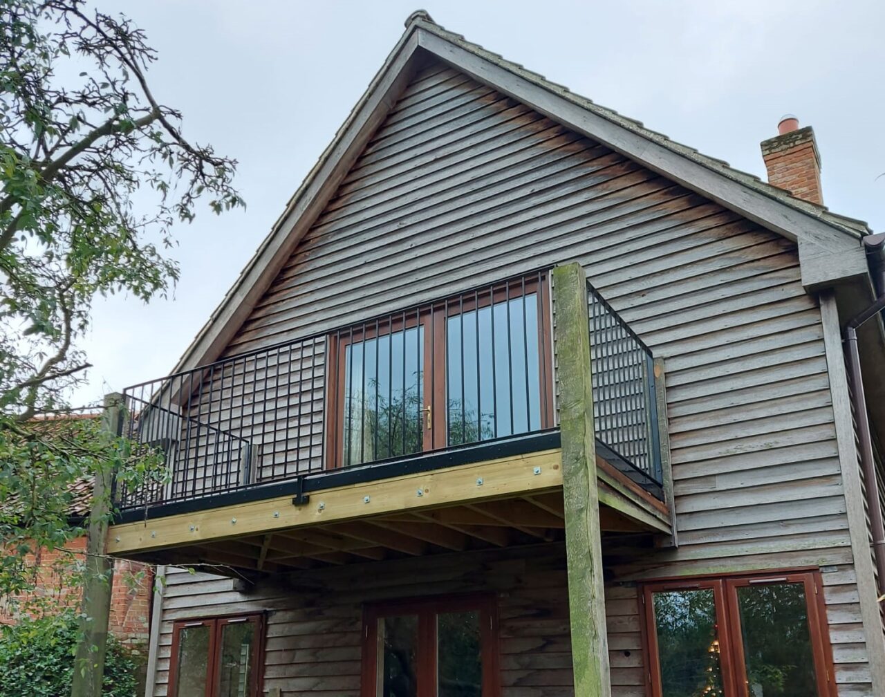 New Balcony Balustrade, Dullingham, Cambridgeshire