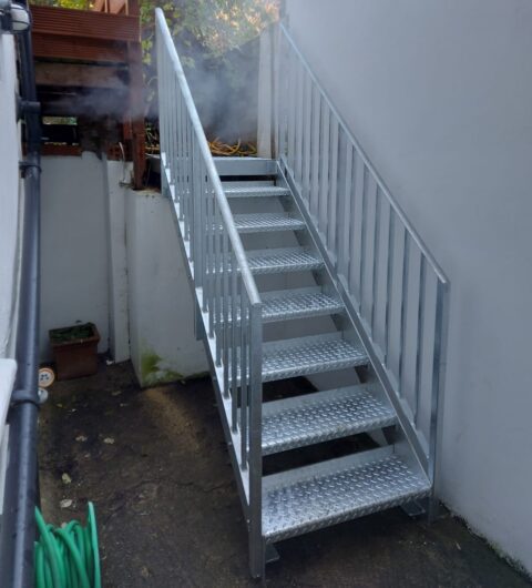 New Galvanised Staircase, London SW2