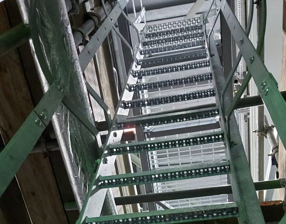 New Cat Ladder for Power Plant Platform, Beckton, London E6