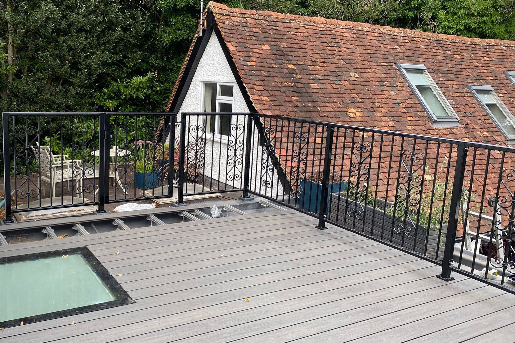 Bespoke Roof Balustrade, Weybridge, Surrey